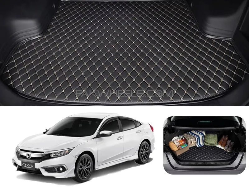 Buy Honda Civic 7D Custom Car Trunk Mat Model 1996 1999 Civic Best Trunk mat CIvic PakWheels